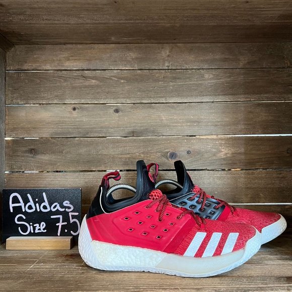 adidas | Shoes | Mens Adidas Harden Vol 2 Power Red Athletic Basketball ...